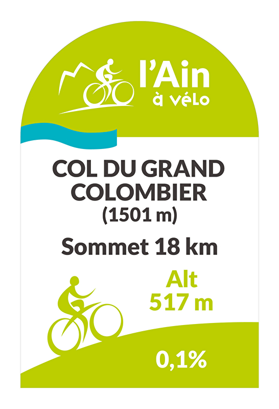 Col du Grand Colombier depuis Champagne en Valromey | Montagnes du Jura