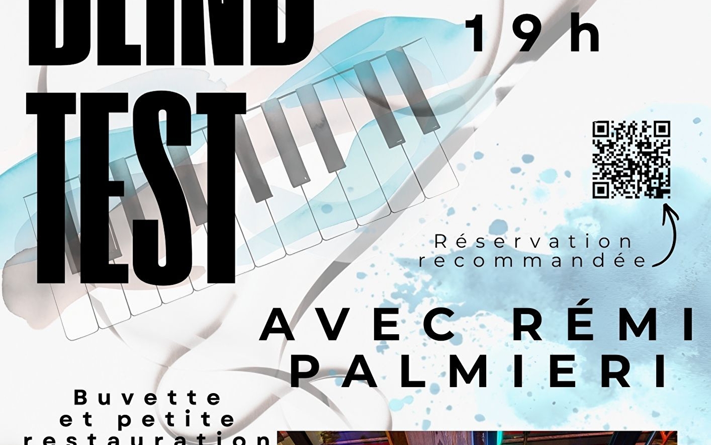 SOIRÉE BLIND TEST EN LIVE avec Rémi Palmieri | Montagnes du Jura