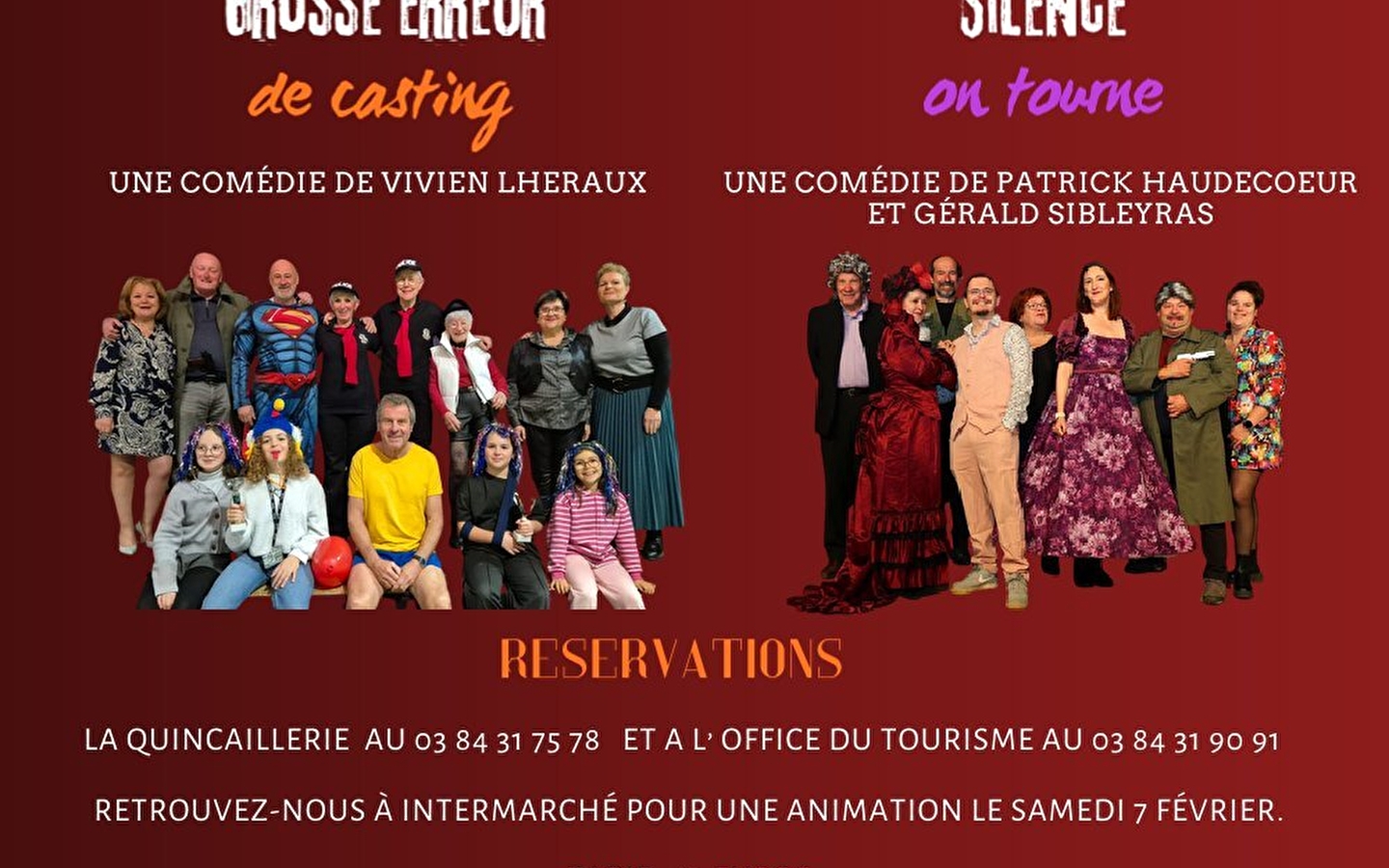 Spectacle : Grosse erreur de casting | Montagnes du Jura